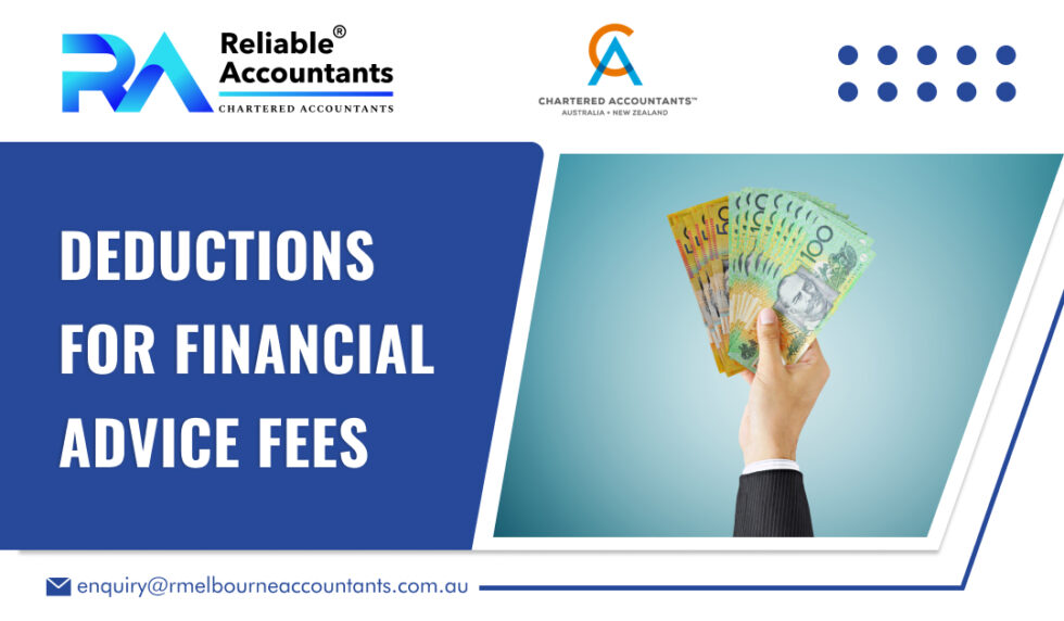 Deductions for Financial Advice Fees